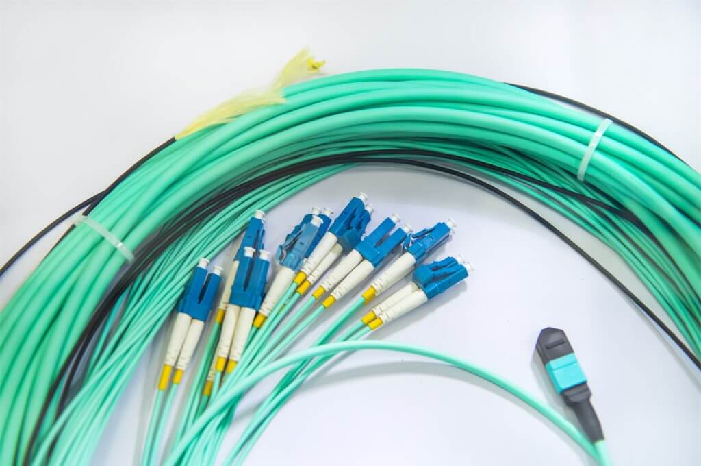 MPO-12 Fiber Optic Cables, MPO-12